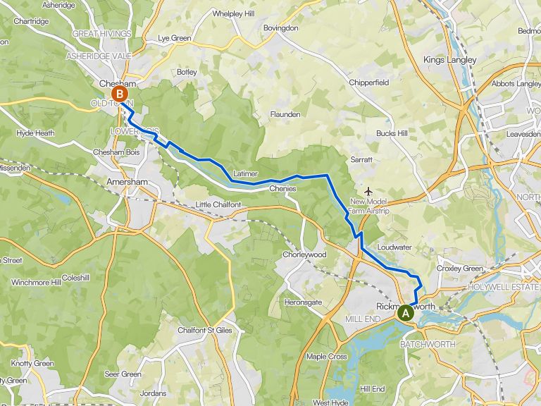 Chess Valley Walk | hike | Komoot